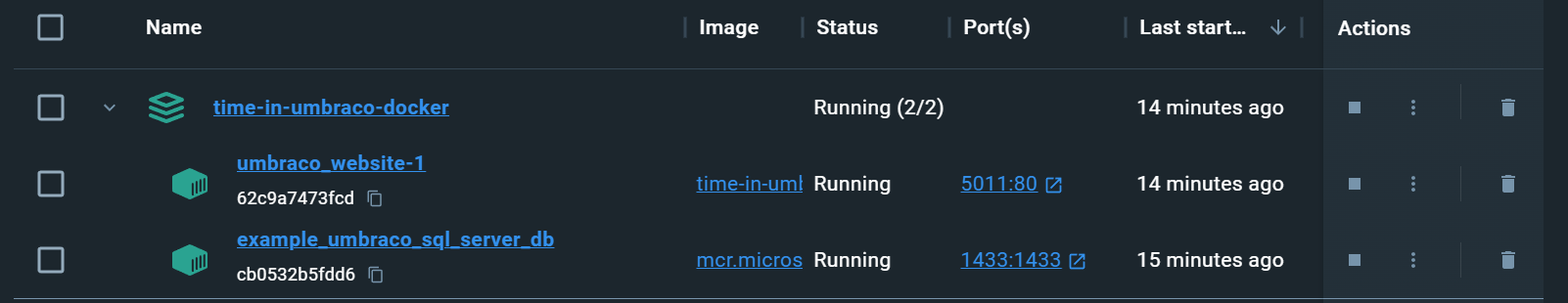 Umbraco And Docker Containers What Why And How 24 Days In Umbraco 9309