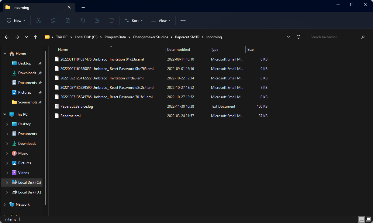 Papercut Smtp — 24 Days In Tech Tips